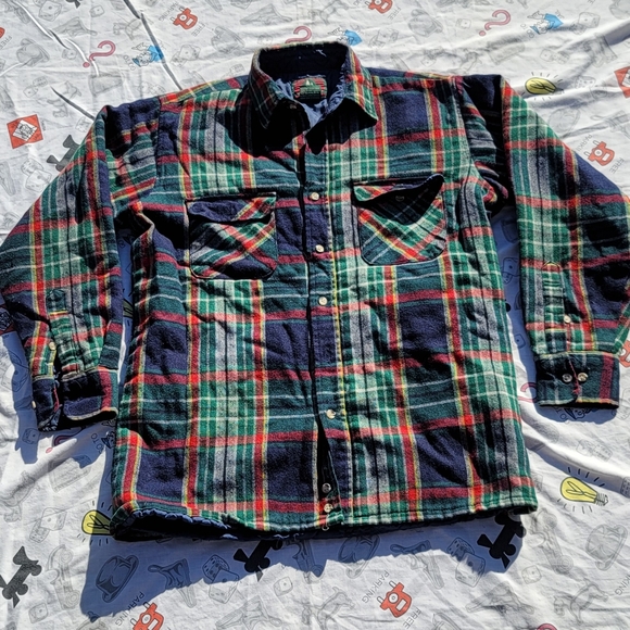 High Sierra | Jackets & Coats | Vintage High Sierra Flannel Jacket ...